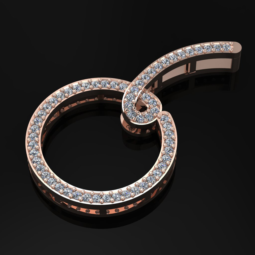 Cherry Ring Platinum - Cherry Design